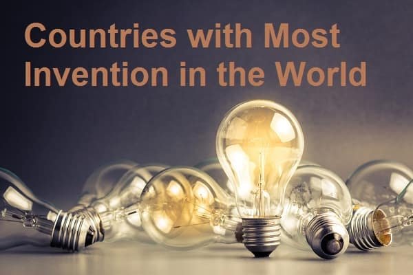 Top 10 Countries With Most Inventions in the World 2018 - World Blaze